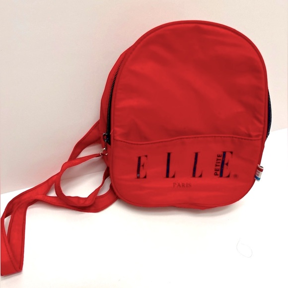 Elle | Bags | Free With Any Purchase Elle Paris Vintage Mini Backpack ...